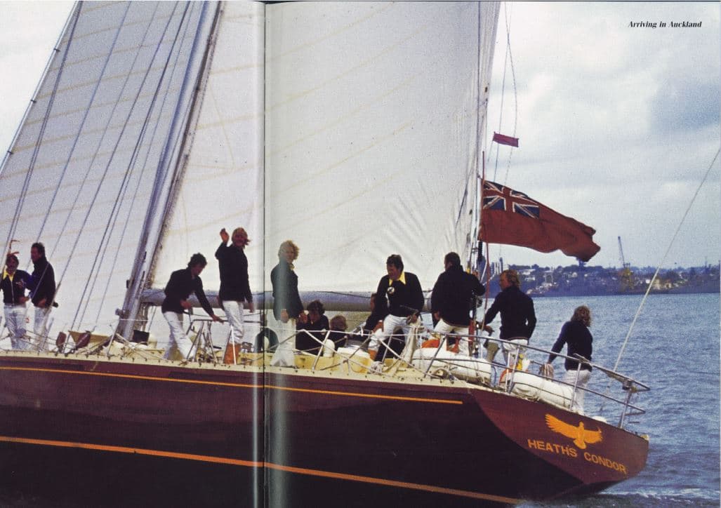 Second Whitbread 1977 - 1978 (Heath's Condor) - Blake NZ